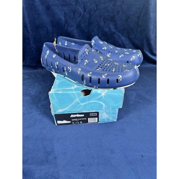 Floafers | Shoes | Floafers Mens Country Club Shoes Loafer Navy Anchor ...